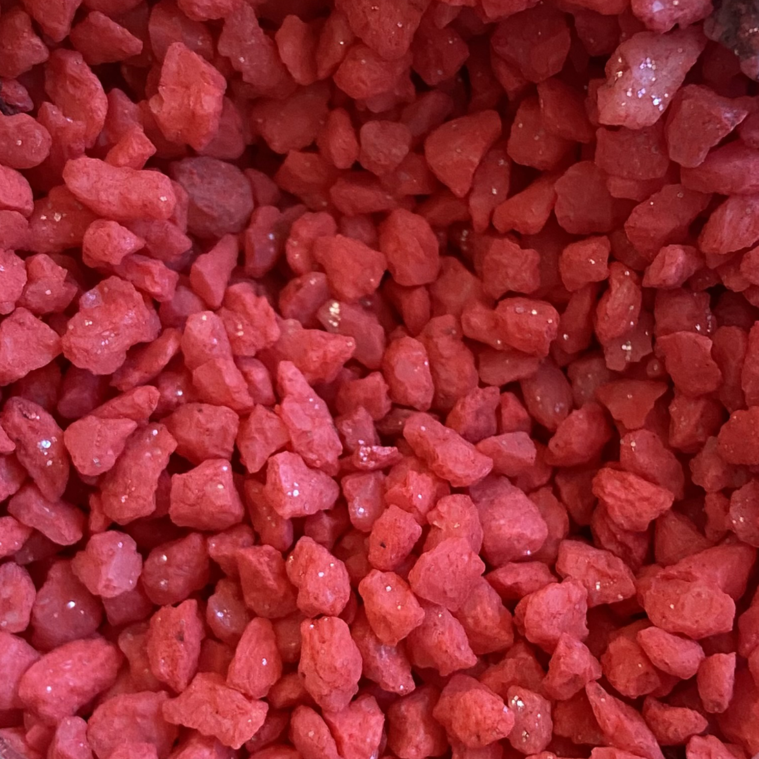 450g Decorative Red Gravel Stones – The Fairy Shop