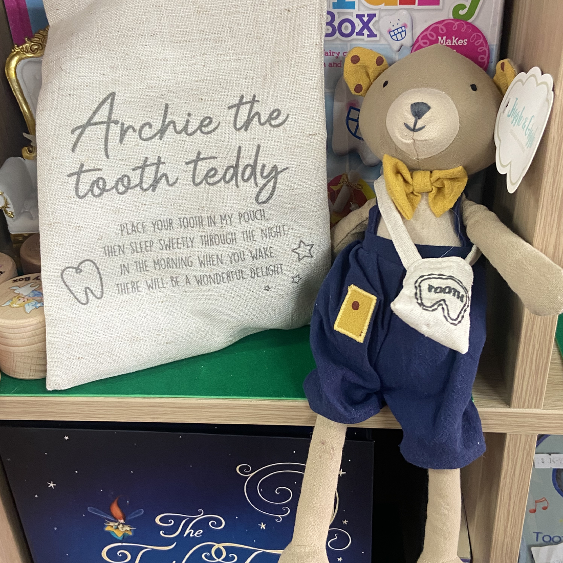 Archie The Tooth Teddy – The Fairy Shop