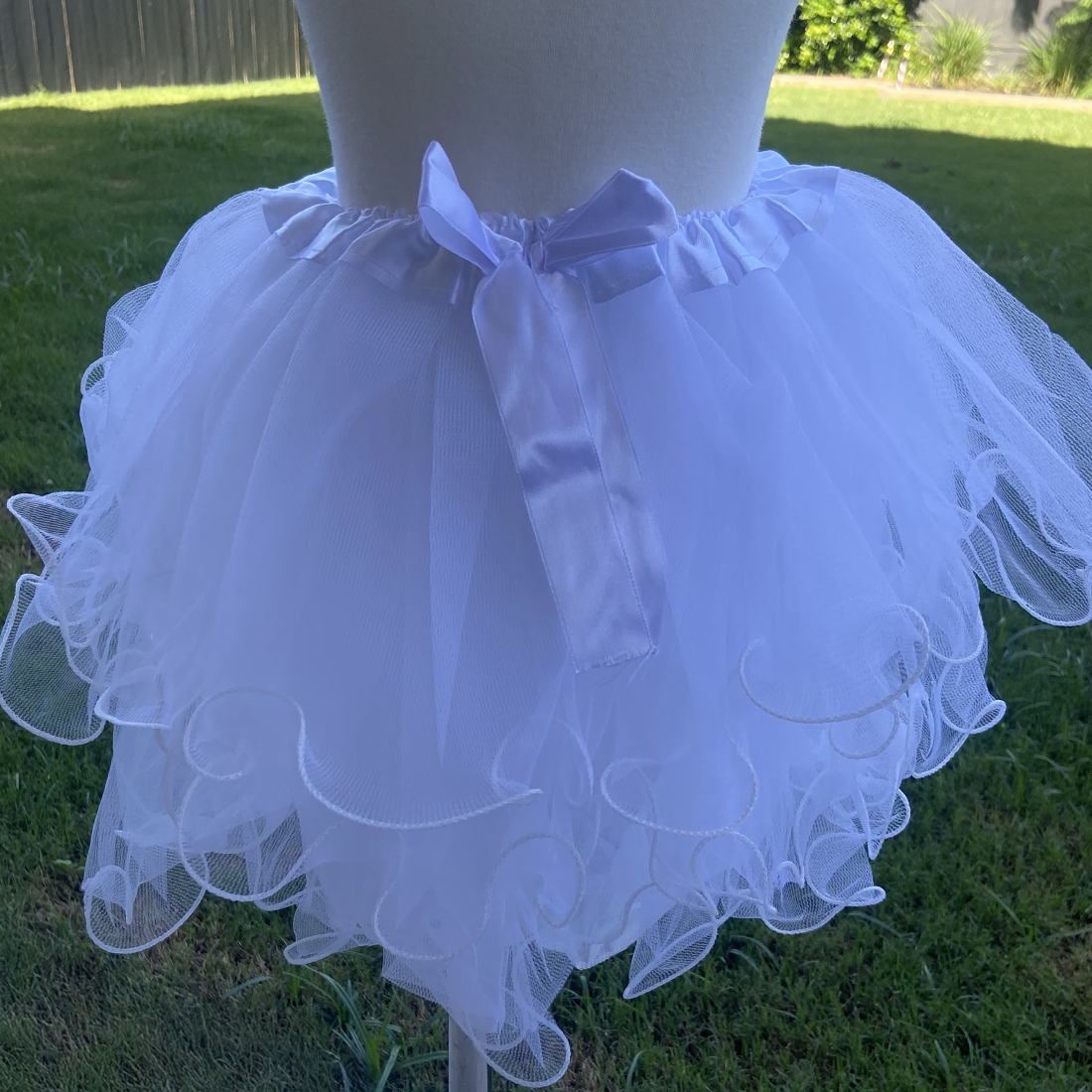 Child White Layered Tutu – The Fairy Shop