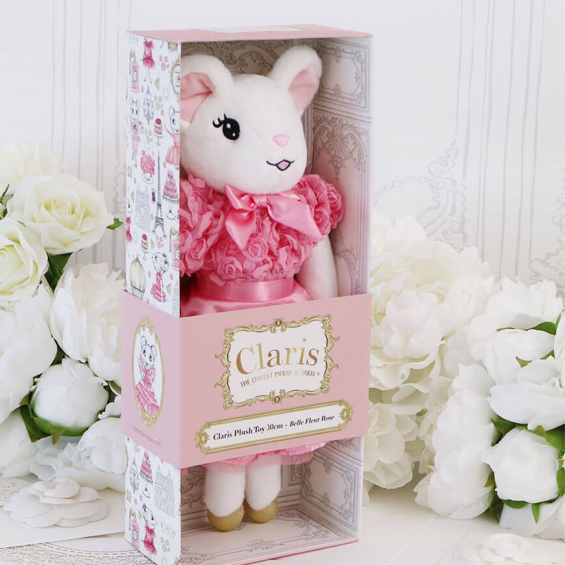 Claris Plush Toy Belle Fleur Rose – The Fairy Shop