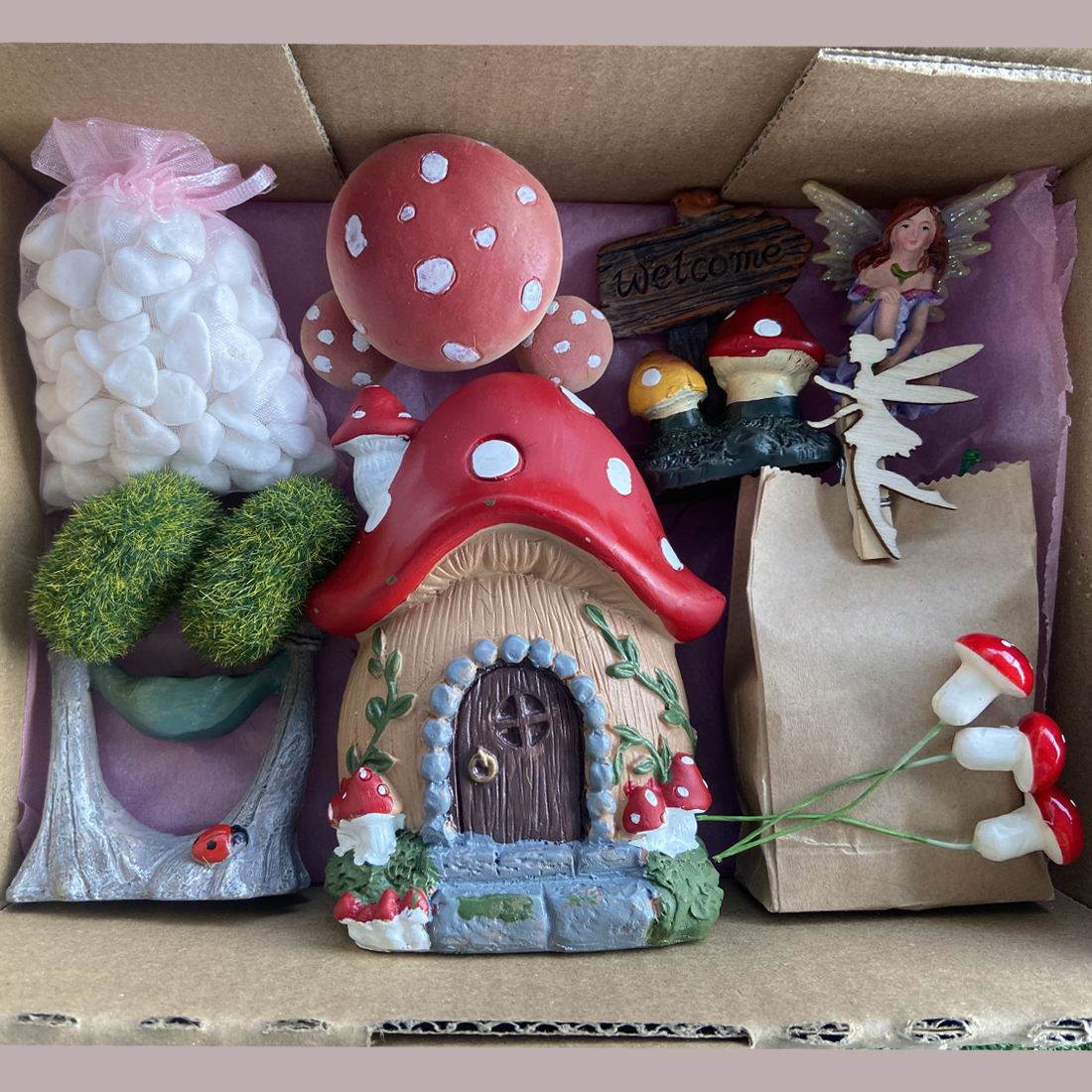 Fairy Garden Starter Kit - Mushroom Set – The Fairy Shop
