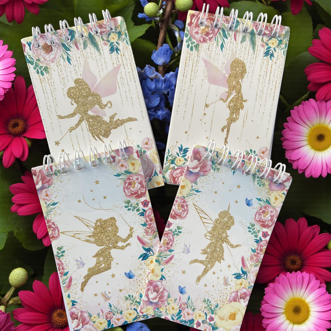 Fairy Notepad Party Favour Pack of 4 – The Fairy Shop