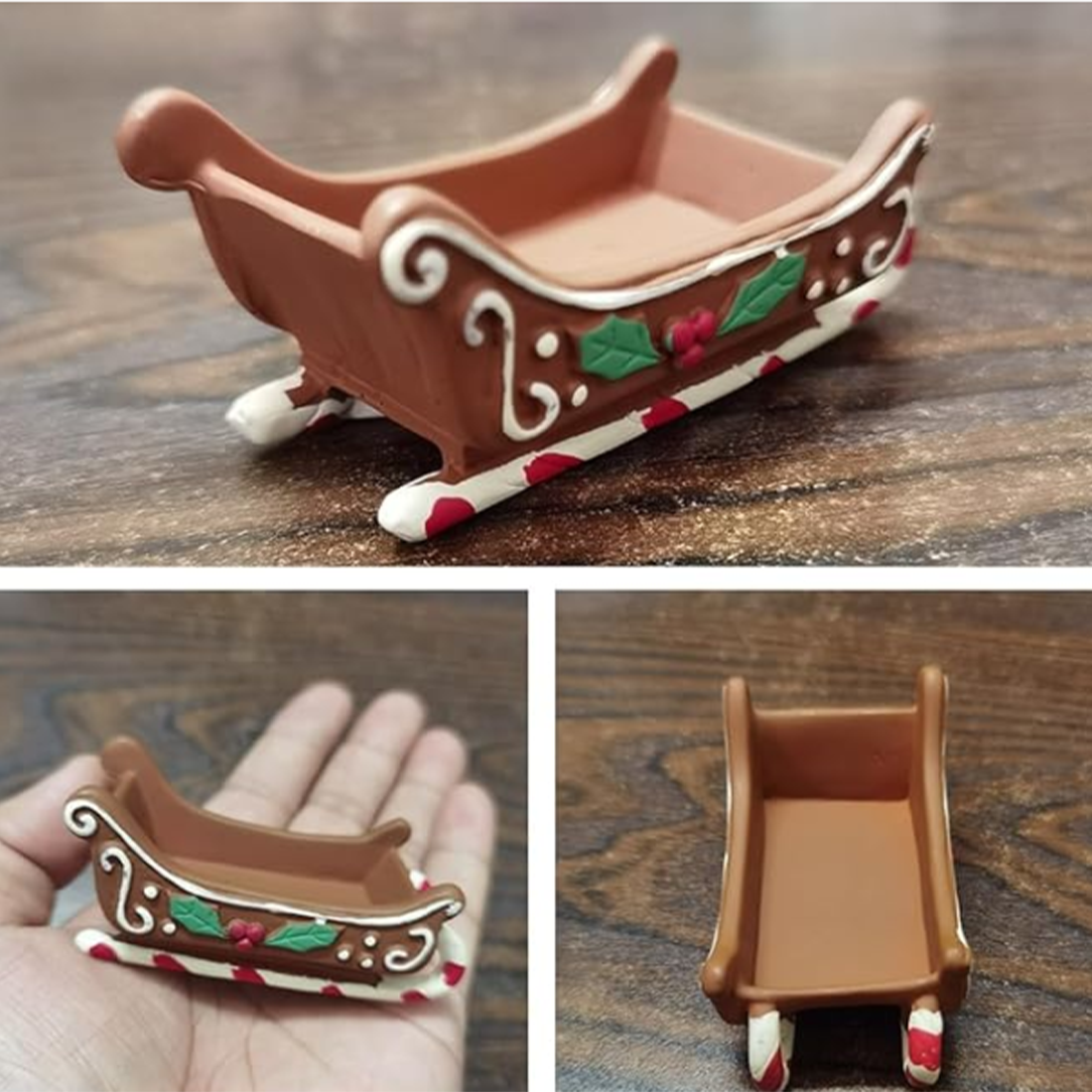 Miniature Christmas Sleigh – The Fairy Shop