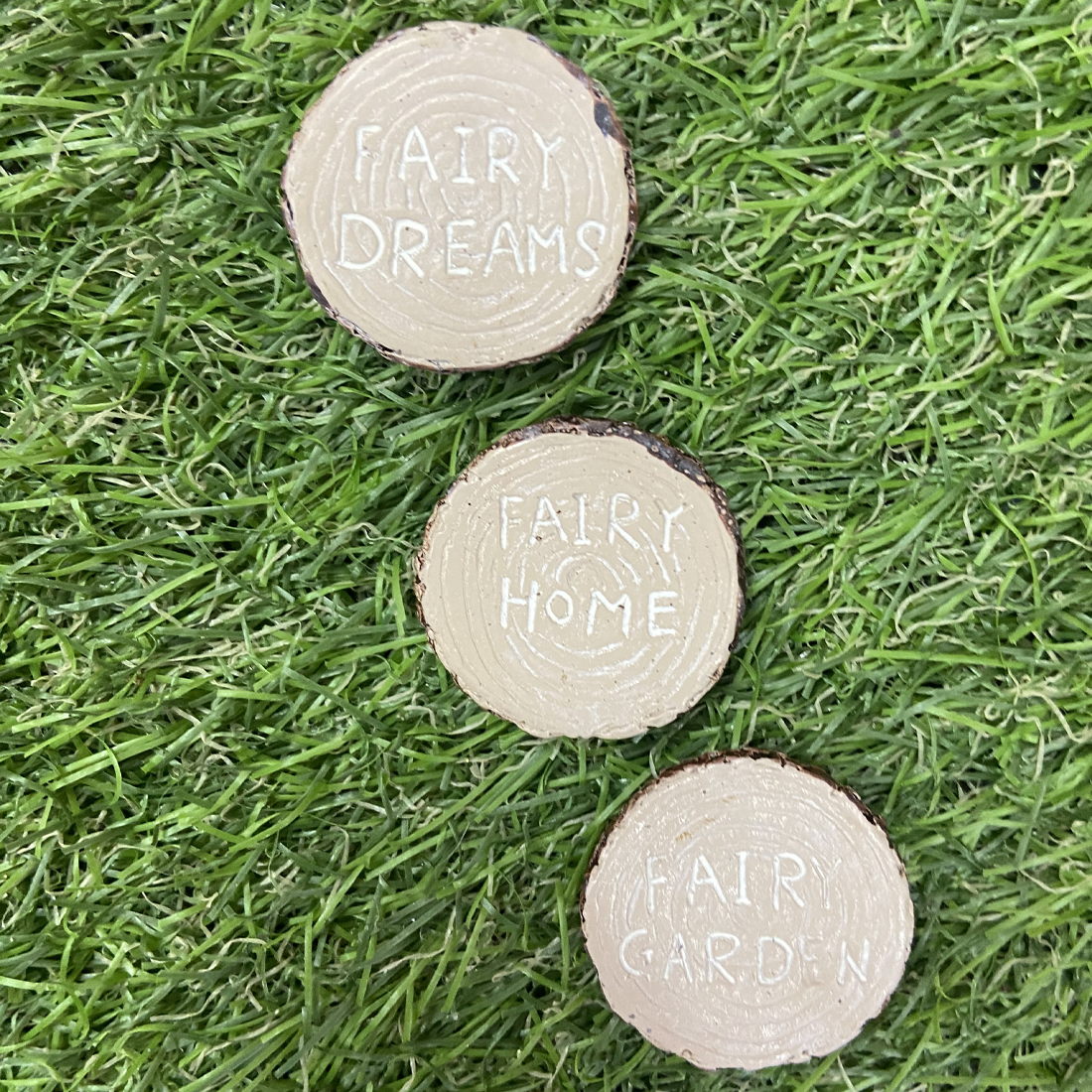 Miniature Fairy Stepping Stone with Wording – The Fairy Shop