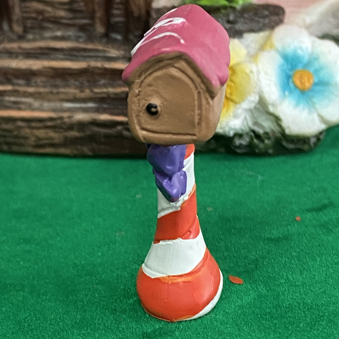 Miniature Red and White Mail Box – The Fairy Shop