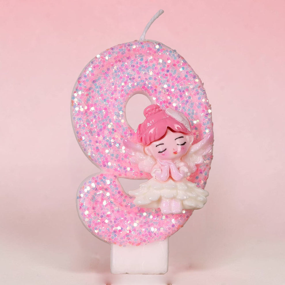 No.9 Pink Fairy Candle – The Fairy Shop