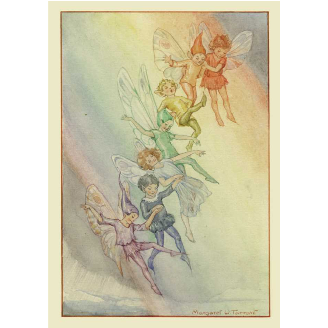 Nostalgia - Rainbow Fairies Greeting Card – The Fairy Shop