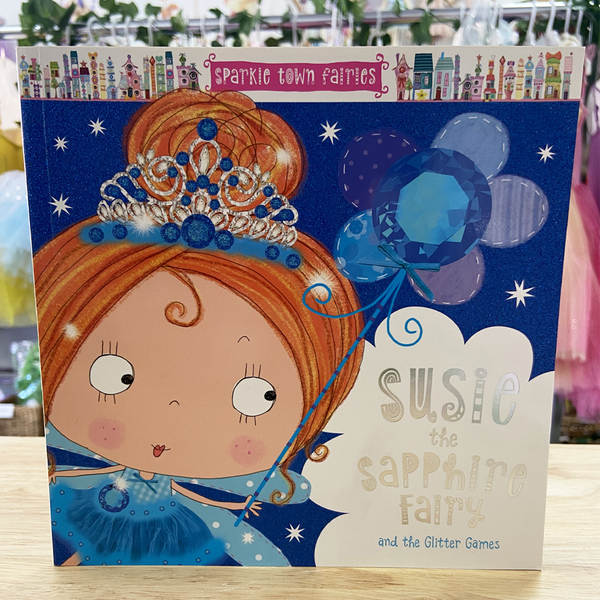 Sparkle Town Fairies Susie the Sapphire Fairy – The Fairy Shop