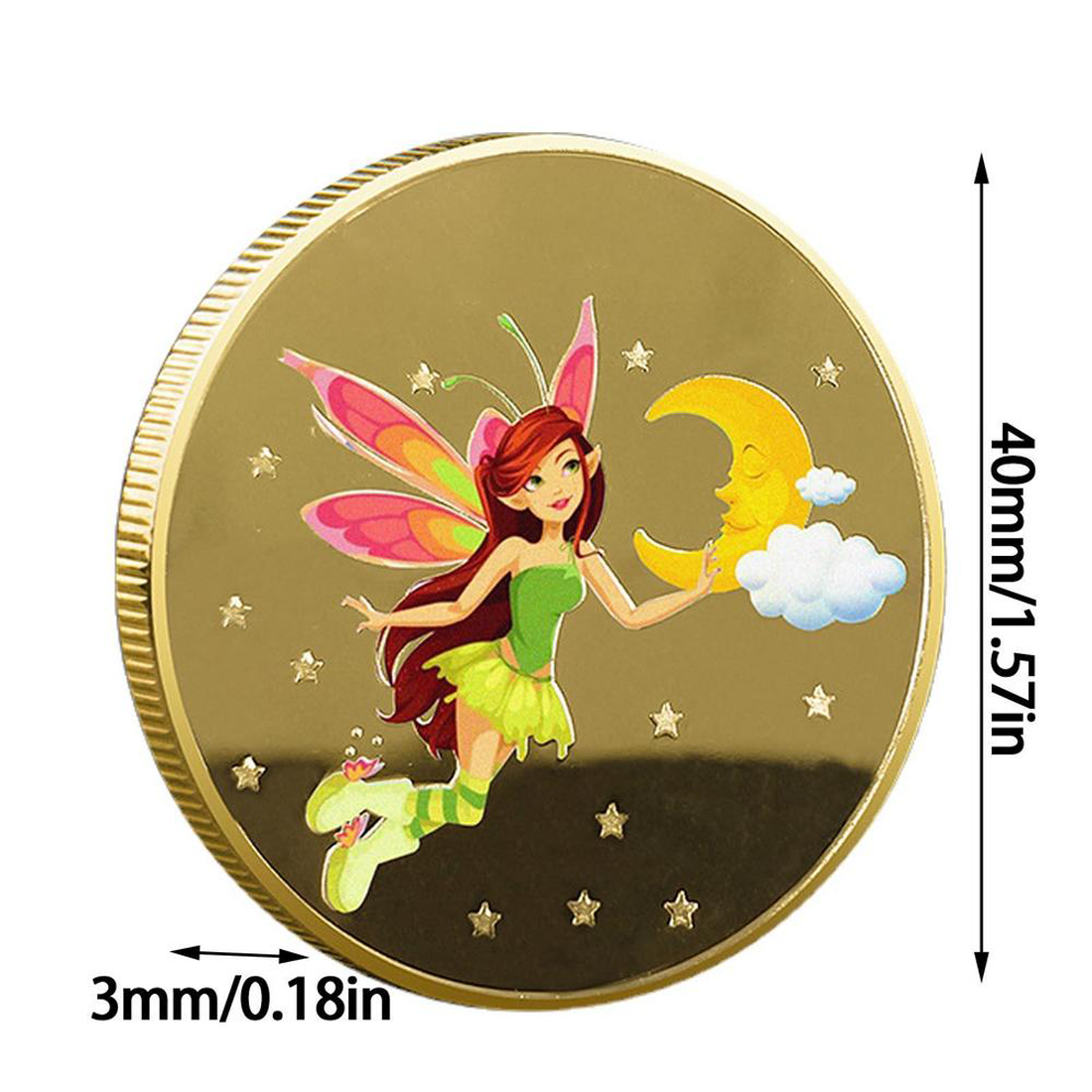 The Tooth Fairy Gold Commemorative Coin – The Fairy Shop