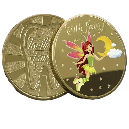The Tooth Fairy Gold Commemorative Coin – The Fairy Shop