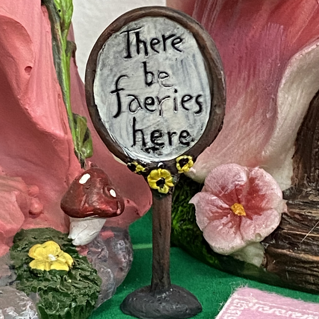 There be Fairies Here Sign – The Fairy Shop