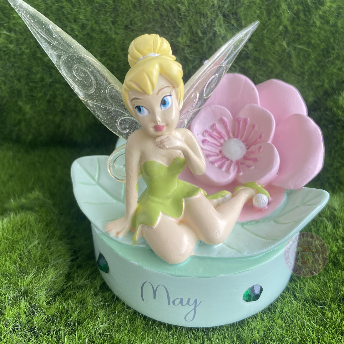 Tinker Bell: Birthstone Sculpture Figurine - May – The Fairy Shop