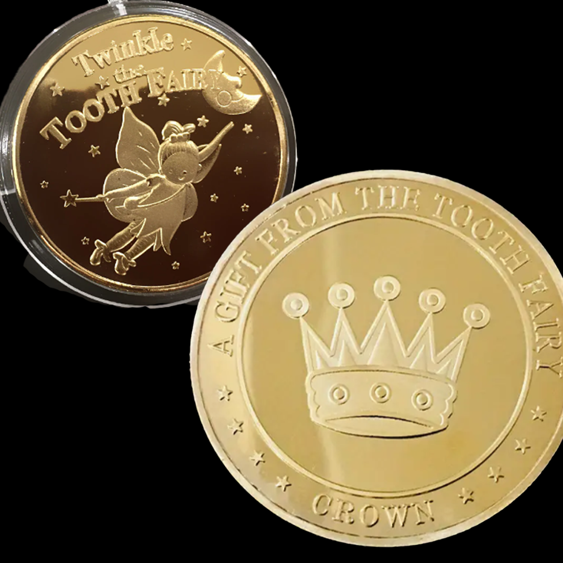 Twinkle the Tooth Fairy Crown Coin – The Fairy Shop