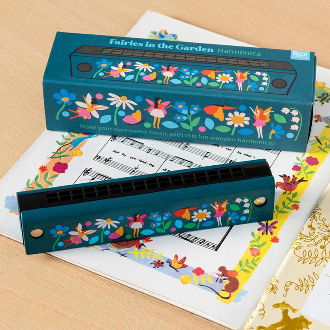 Wooden Fairy Harmonica – The Fairy Shop