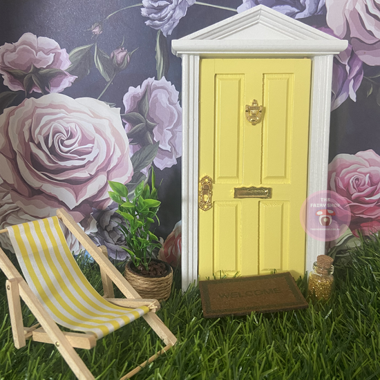 Yellow Fairy Door – The Fairy Shop