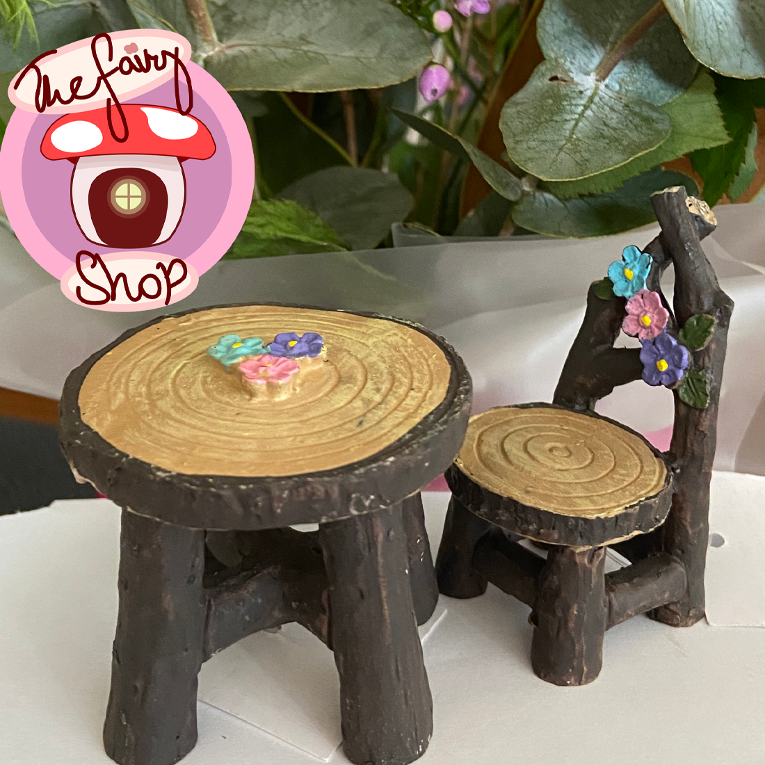 Fairy Garden Table and Chair Set – The Fairy Shop