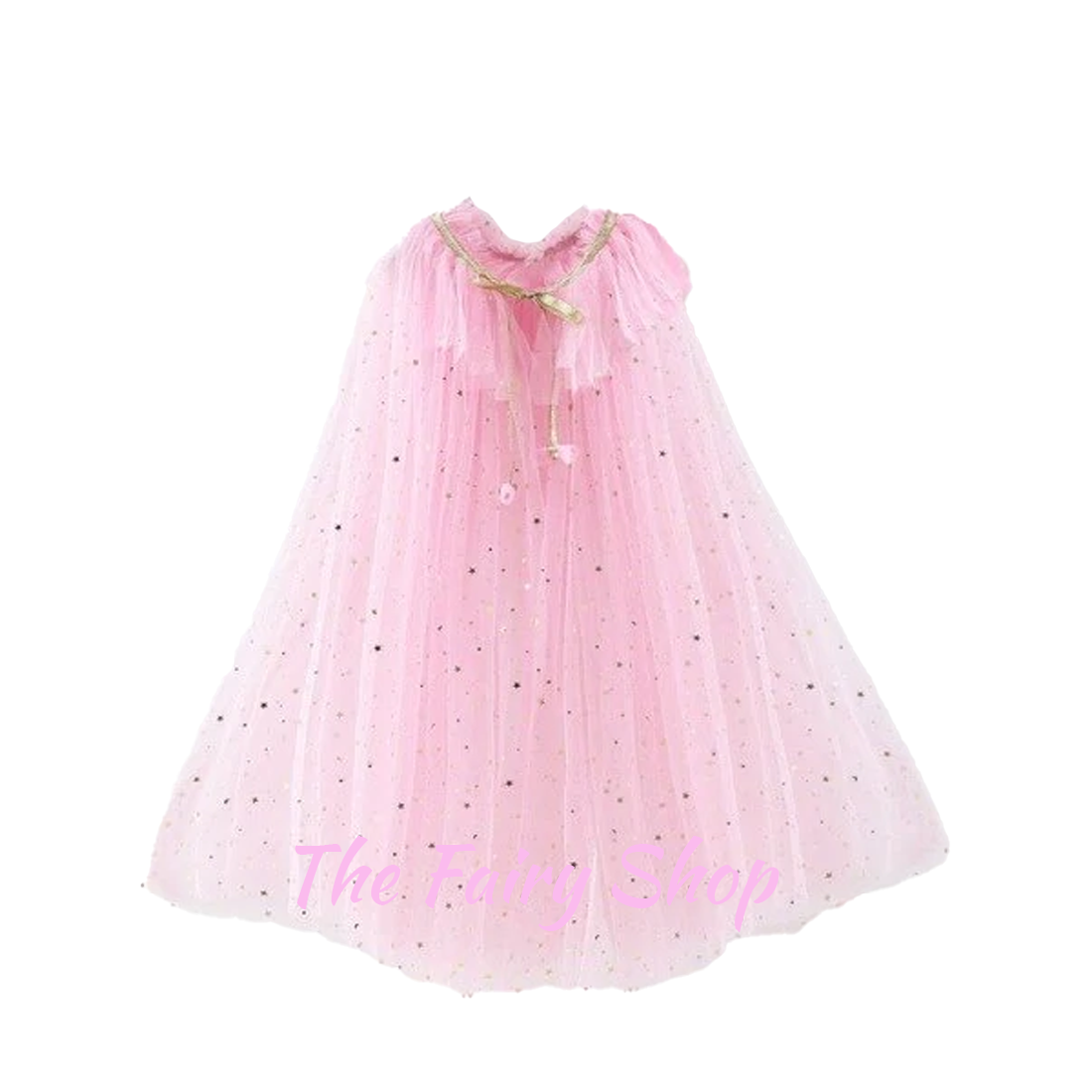 Girls Princess Pink Cape – The Fairy Shop