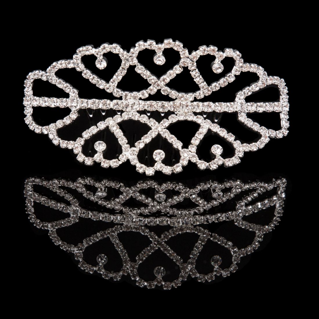 Mad Ally Medium Double Tiara Silver – The Fairy Shop