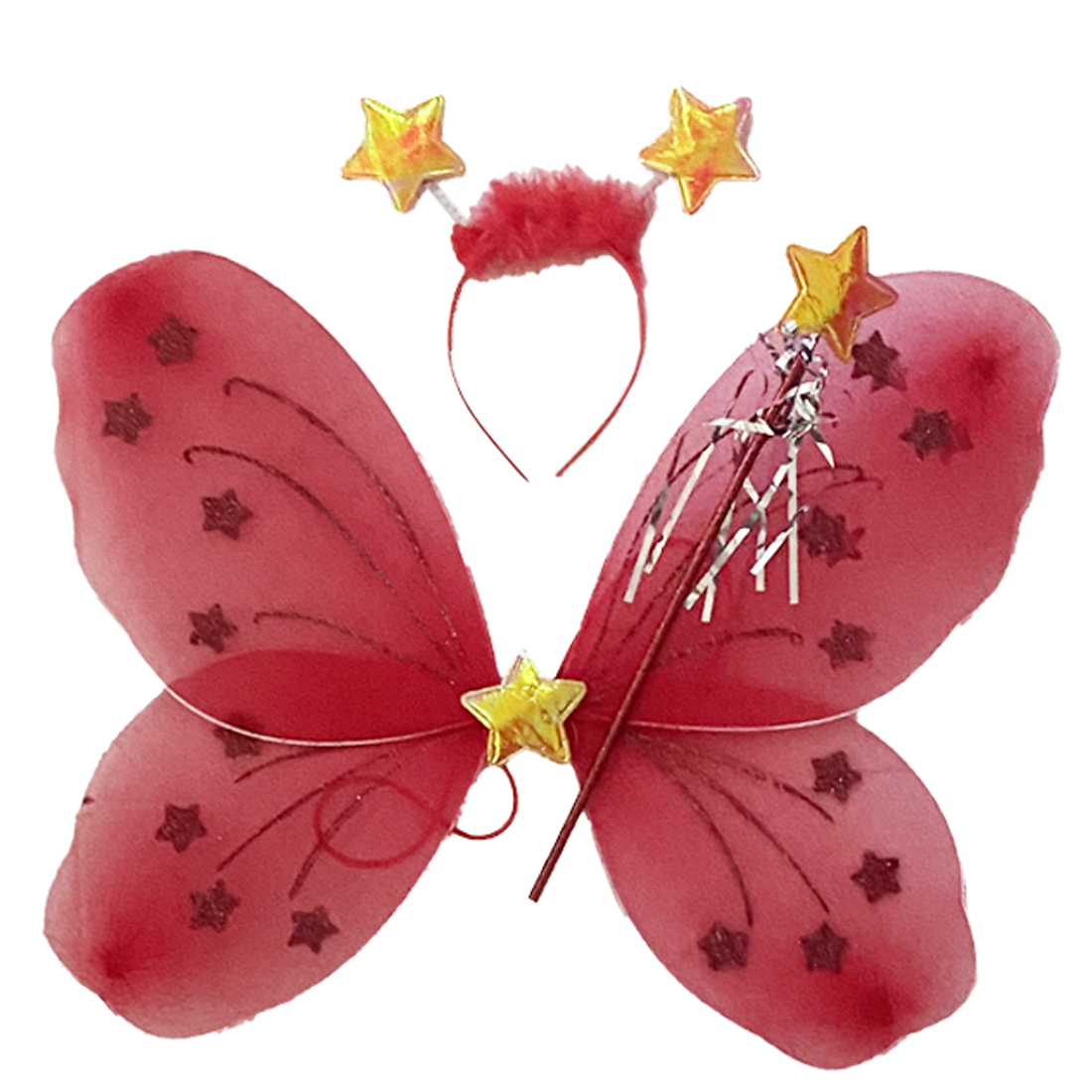 Red Fairy 3 Piece Costume Set – The Fairy Shop