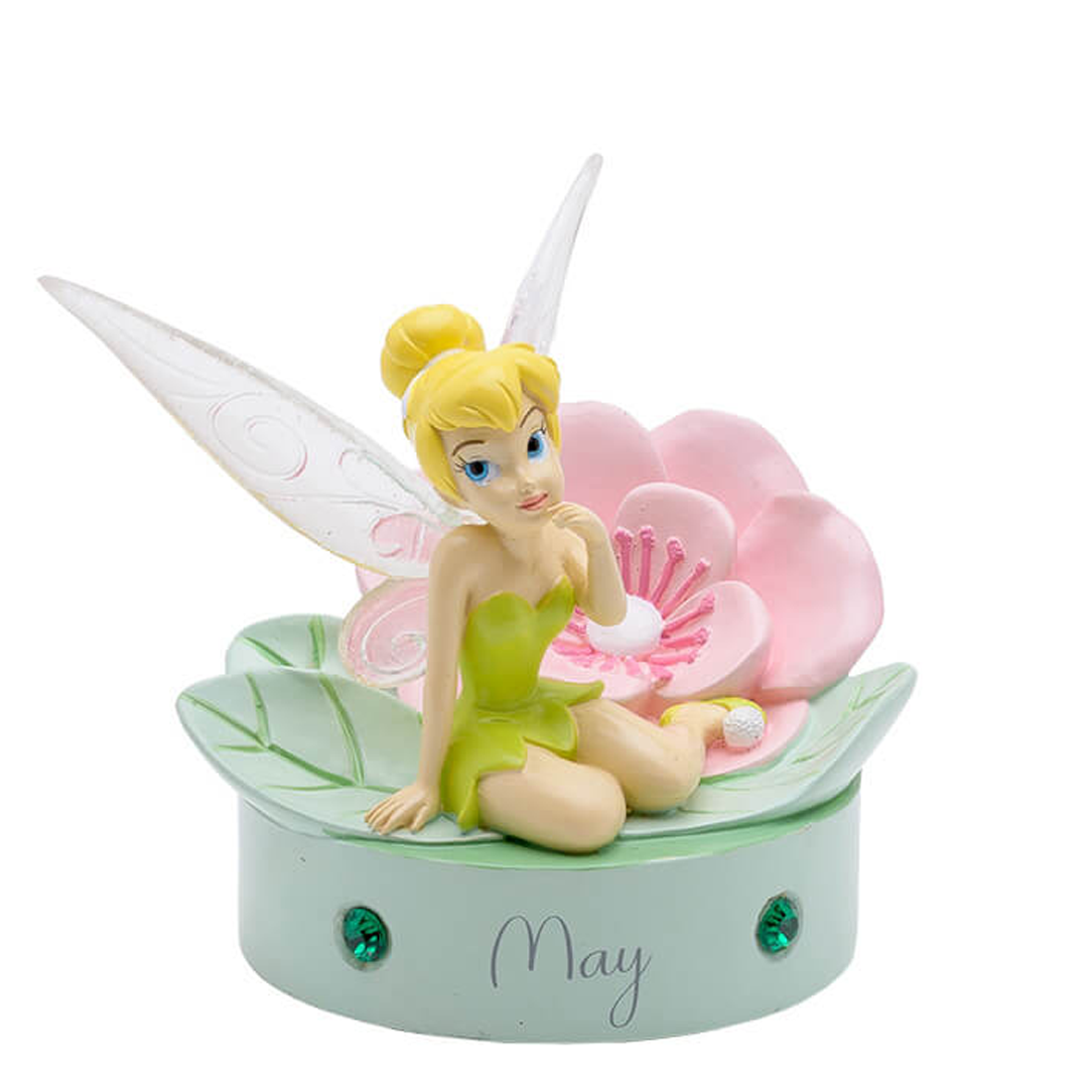 Tinker Bell: Birthstone Sculpture Figurine - May – The Fairy Shop