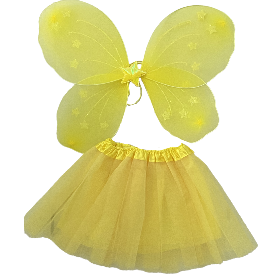 Yellow Fairy Tutu and Wing Set – The Fairy Shop